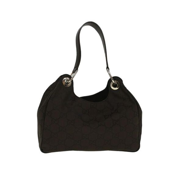 Gucci | Bags | Pre Loved Gucci Gg Canvas Shoulder Bag Brown 257265 Auth Hk94 | Poshmark